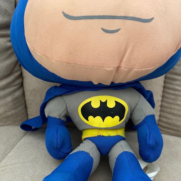 Six Flags | Toys | Smug Chibi Style Batman Bat Man Superhero Stuffed ...